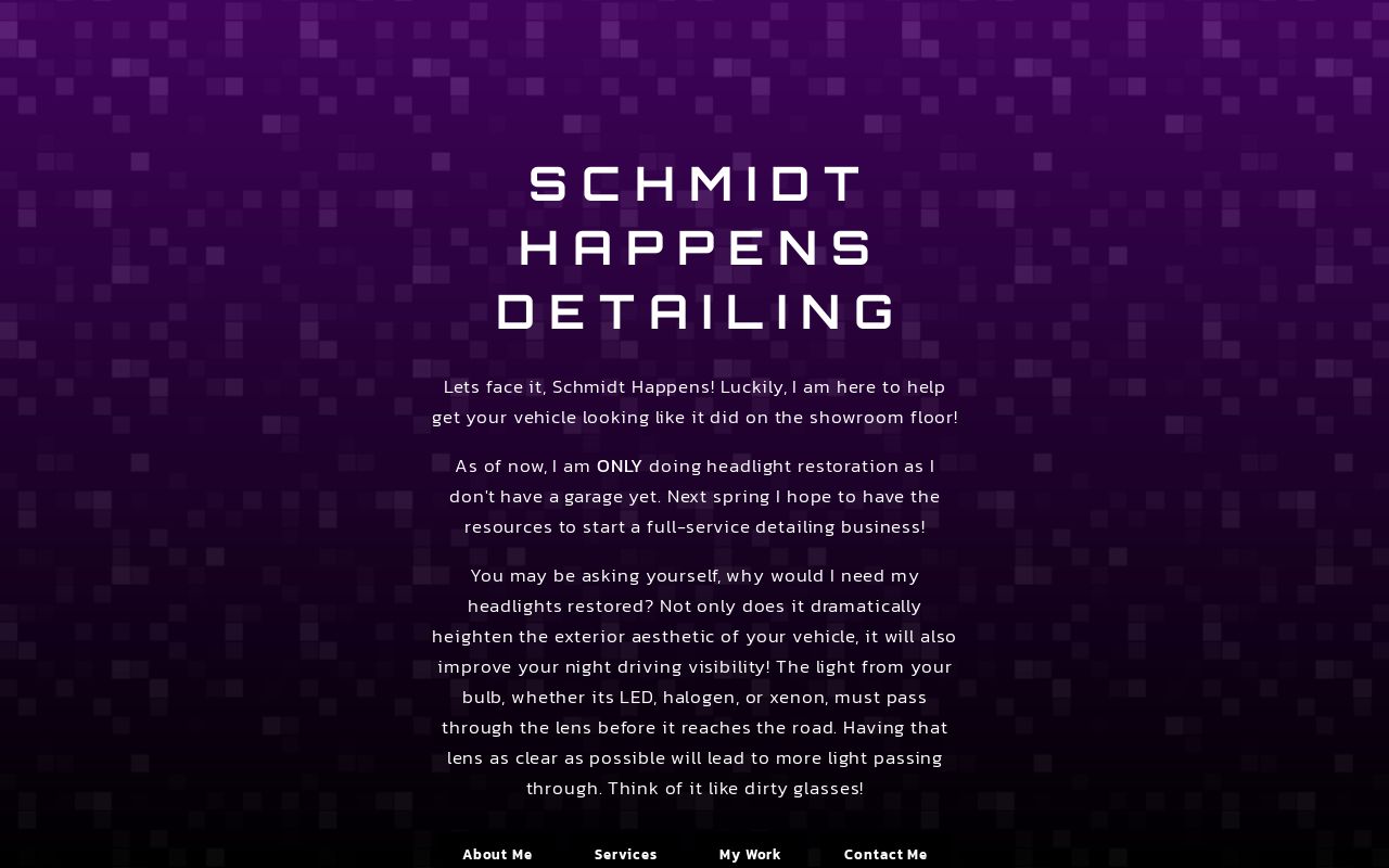 Schmidt Happens Detailing
